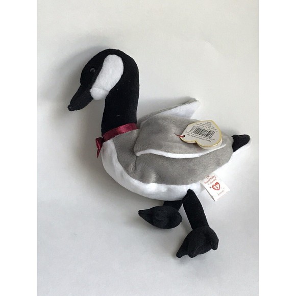 tybean | Toys | Beanie Babies Loosy The Goose Stuffed Animal Mint With ...